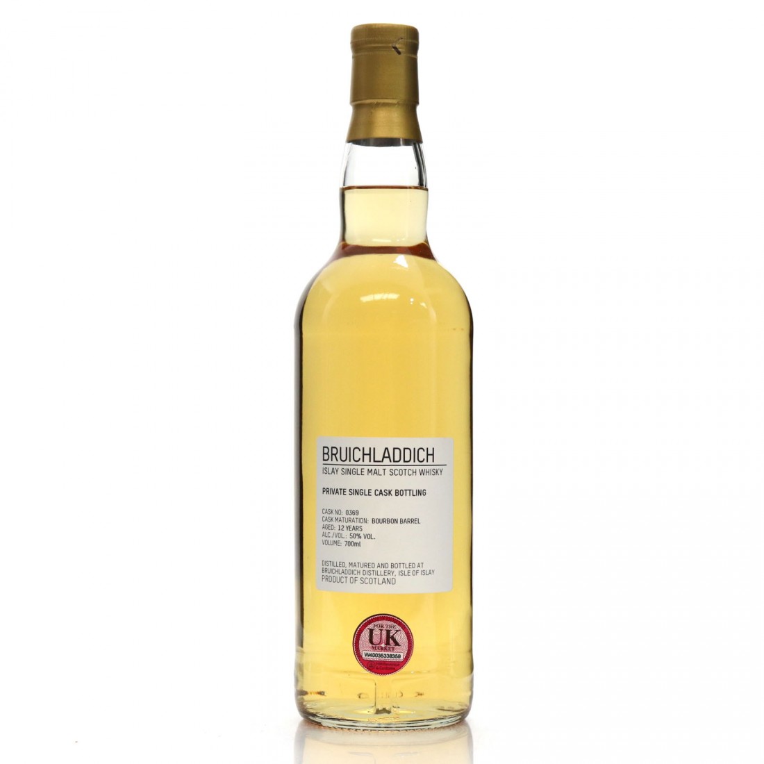 Bruichladdich 2006 Private Cask 12 Year Old 369 Whisky Auctioneer